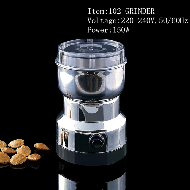 102 GRINDER Stainless Steel Multi-functional Electrical Grinder Small ...